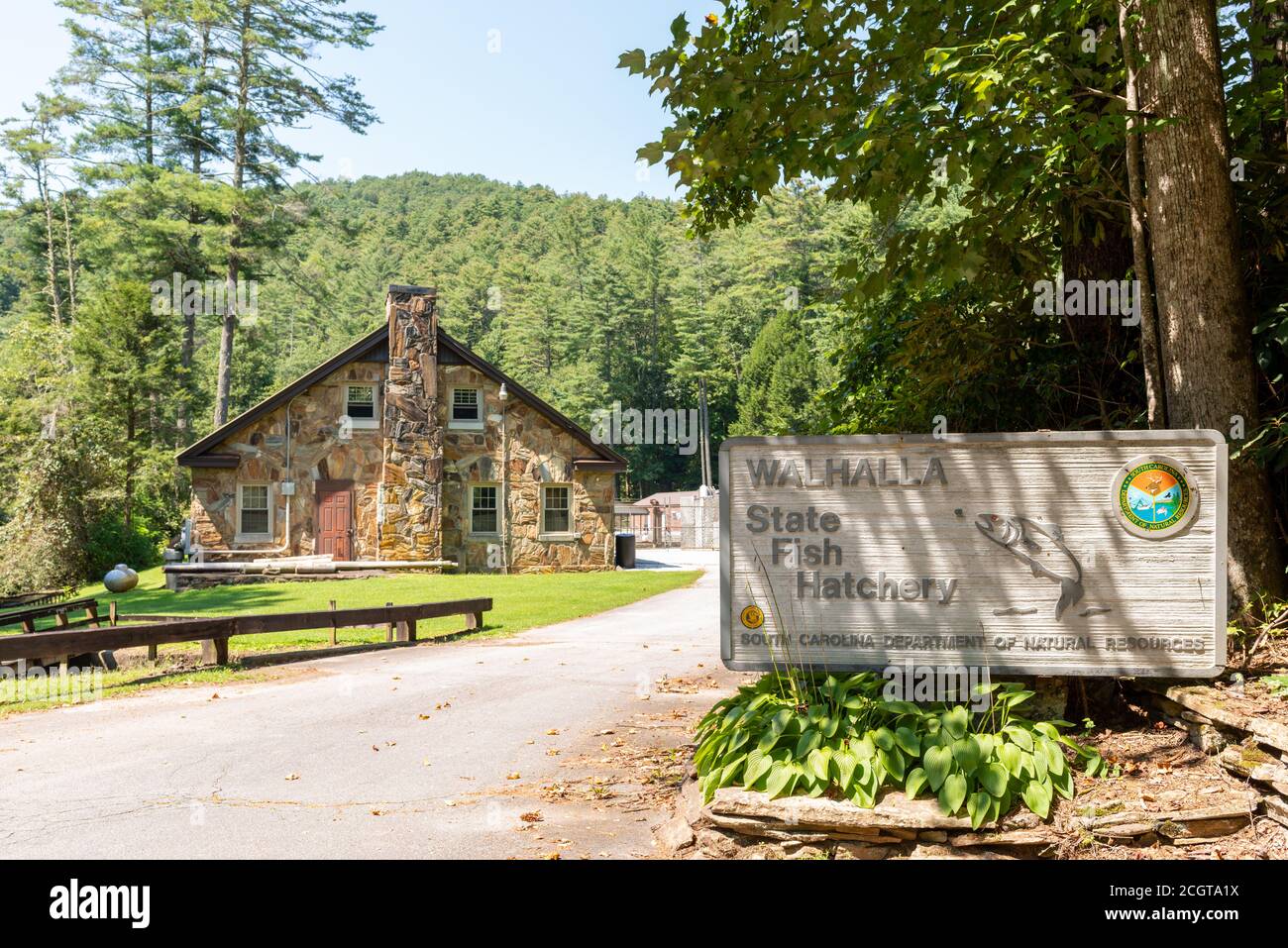This public fish hatchery raises brown, rainbow, and brook trout for ...
