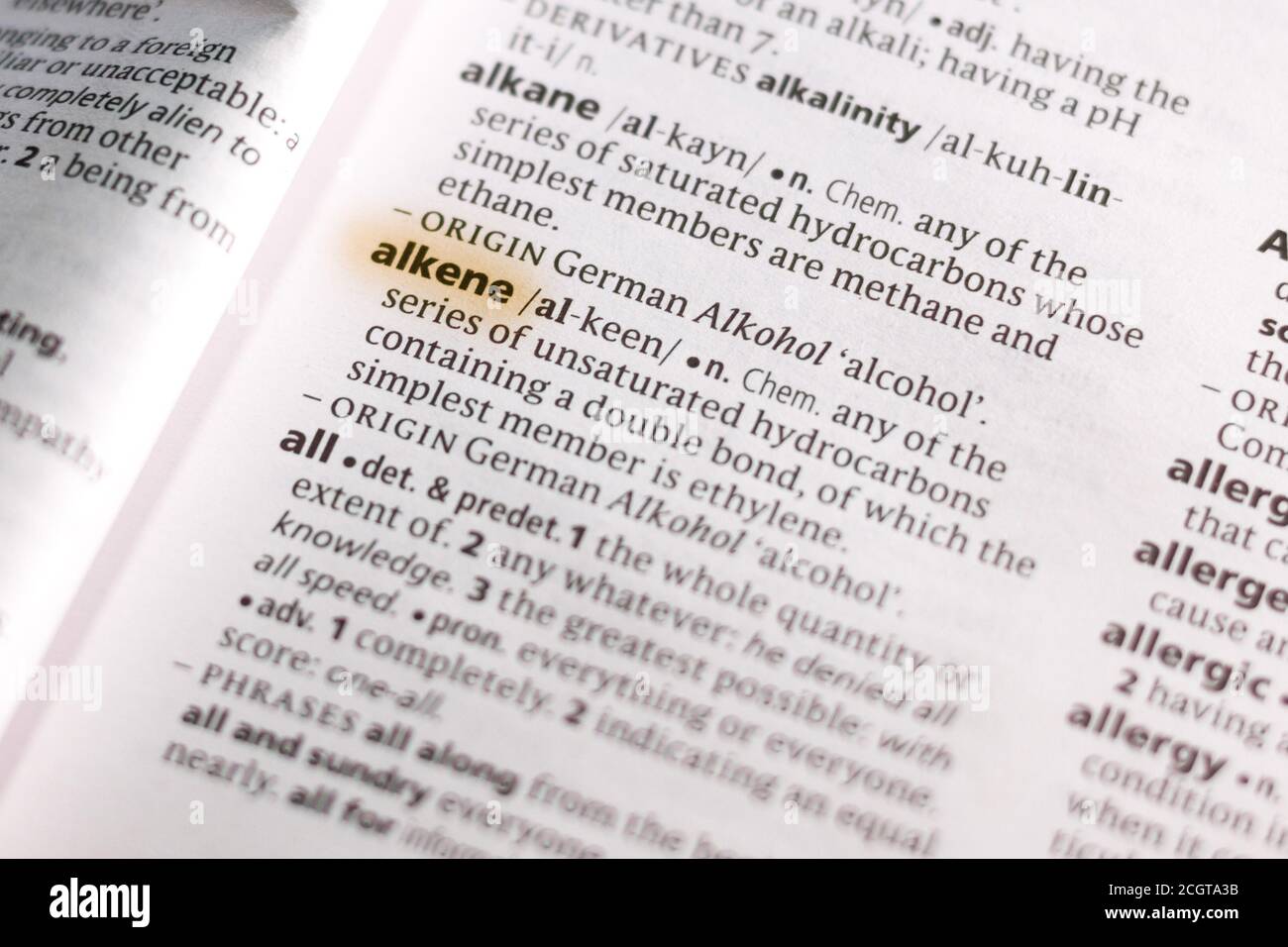 Alkene hi-res stock photography and images - Alamy