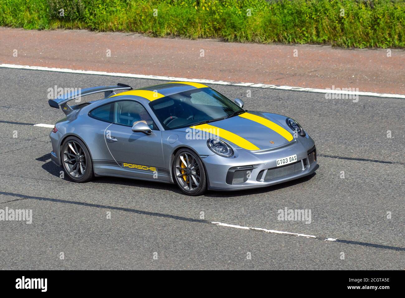 2018 silver porsche 911 gt3 hi-res stock photography and images - Alamy