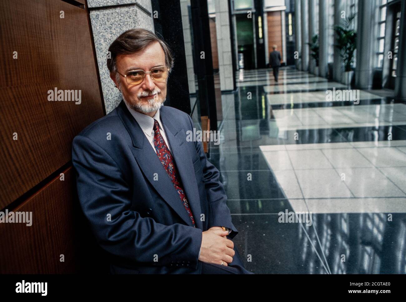 Paul Fuller at accountancy firm Touche Ross in the City of London. 17 ...