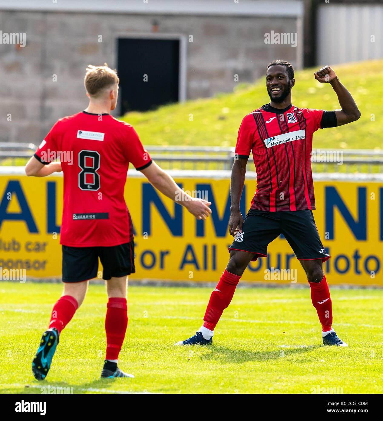 Elgin City FC, Borough Briggs, Elgin, Moray, UK. 12th Sep, 2020. UK ...