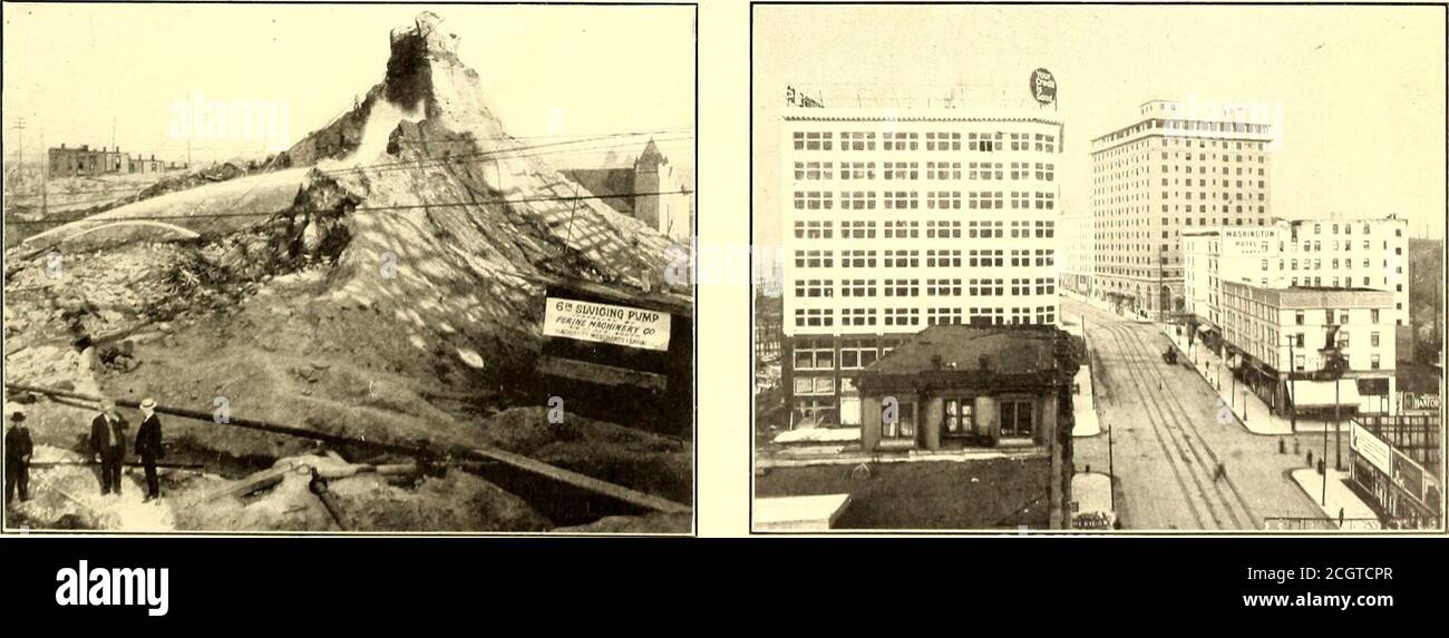 . Electric railway journal . Seattle Electric Company—Denny Hill in ...