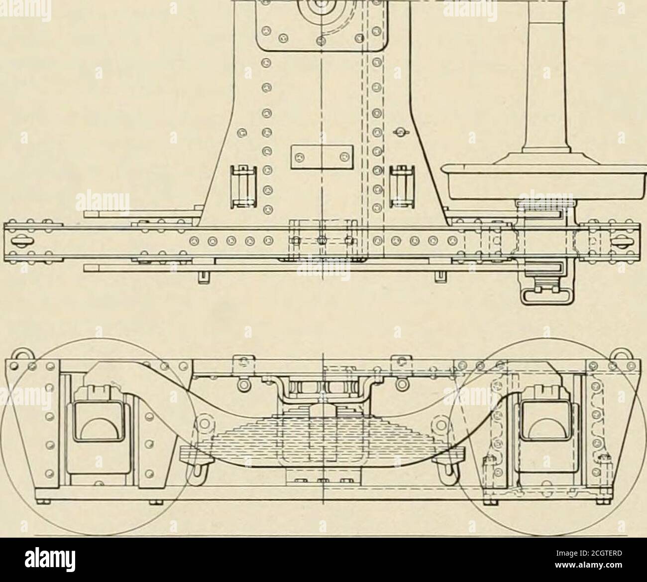 . Railway age gazette . Structural Steel Pedestal Tender Truck new ...
