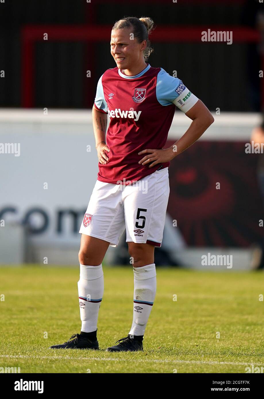 West ham uniteds gilly flaherty hi-res stock photography and images - Alamy