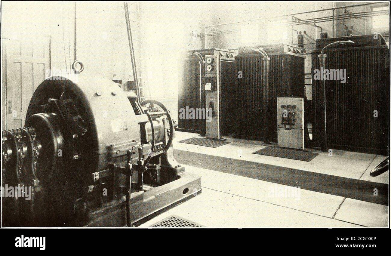 . Electric railway journal . ble substa-tions can be made of almost any ...