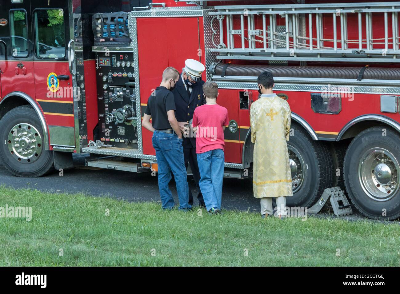 Firetruck demo hi-res stock photography and images - Alamy