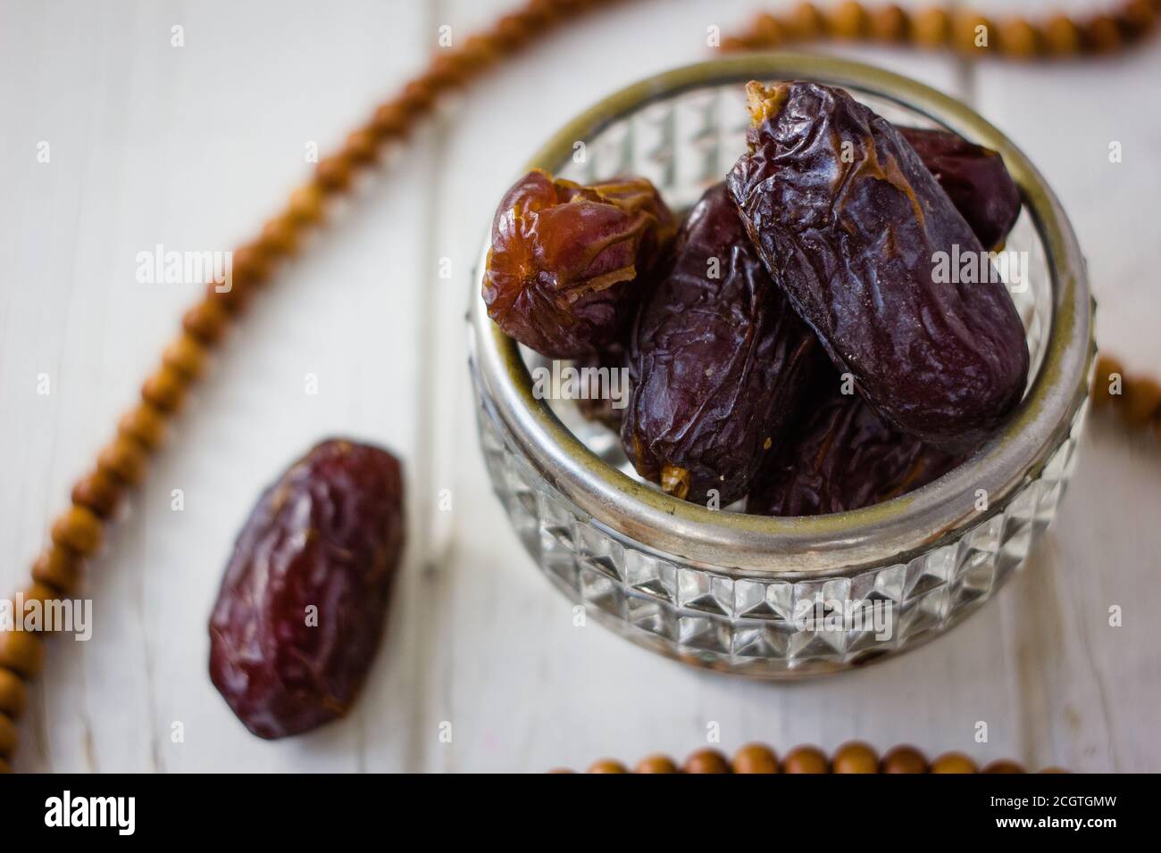 Ramadan fruits - dry dates for iftar time Stock Photo - Alamy