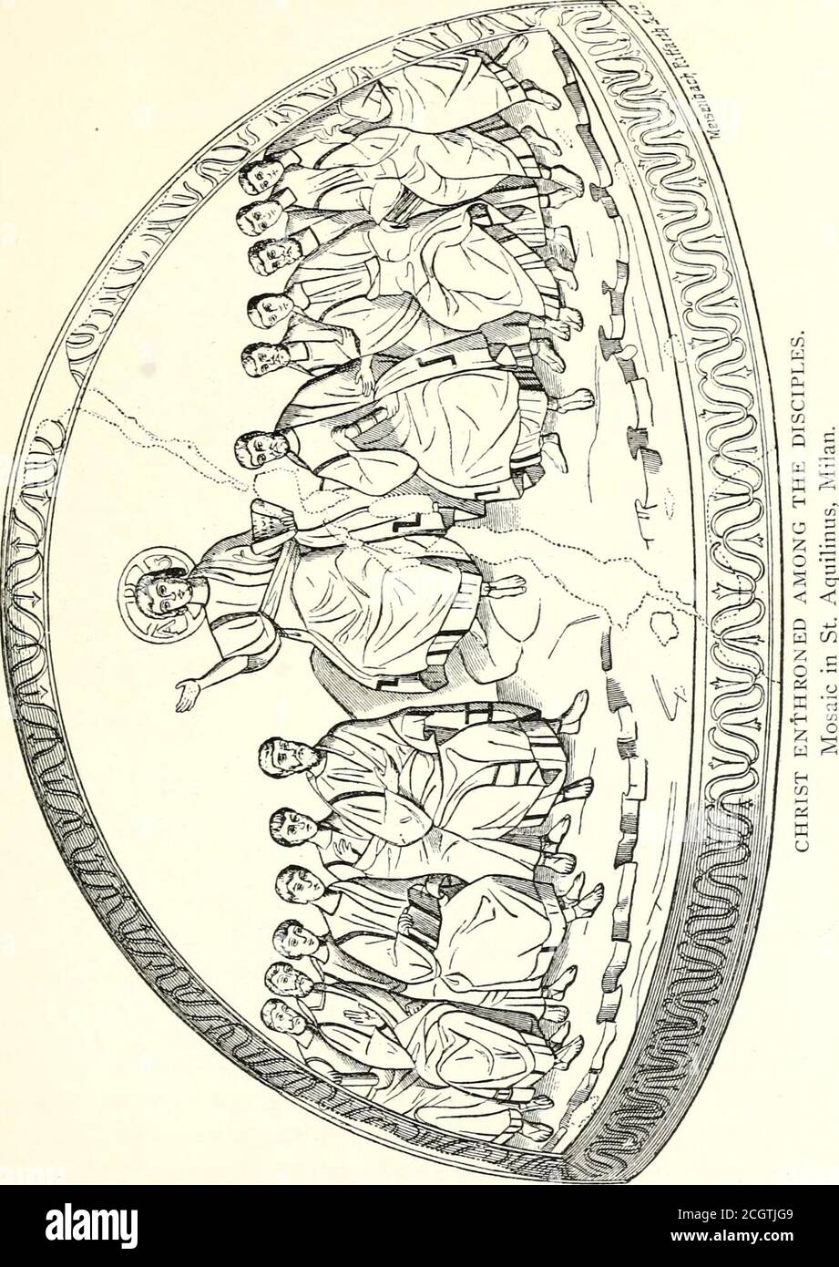 . The Open court . a Christian couple in the Lateran of thesame period ...