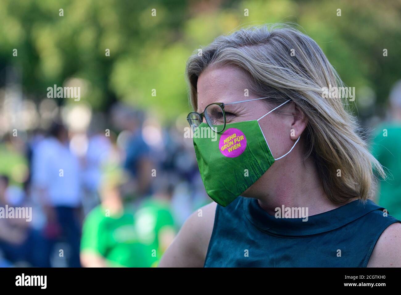 Vienna, Austria. 12th Sep, 2020. Green (Green Party Austria) Vienna's ...