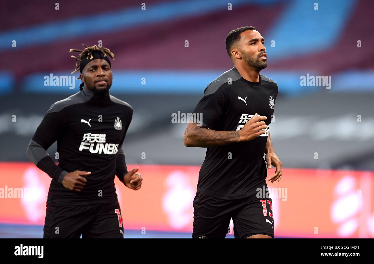 Allan saint maximin callum wilson hi-res stock photography and images ...