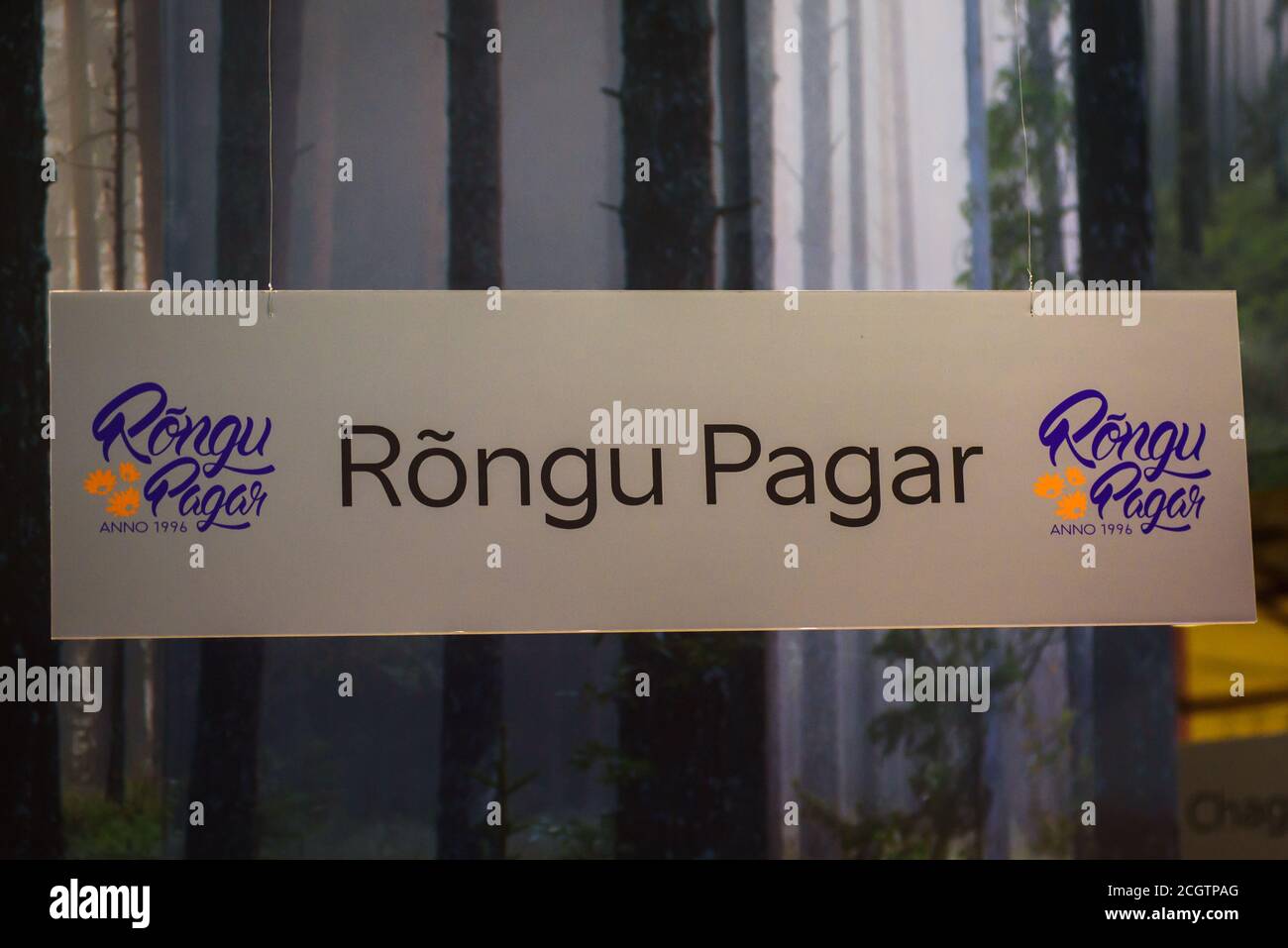 RIGA, LATVIA. 12th September 2020. Estonian bakery company Rongu Pagar ...