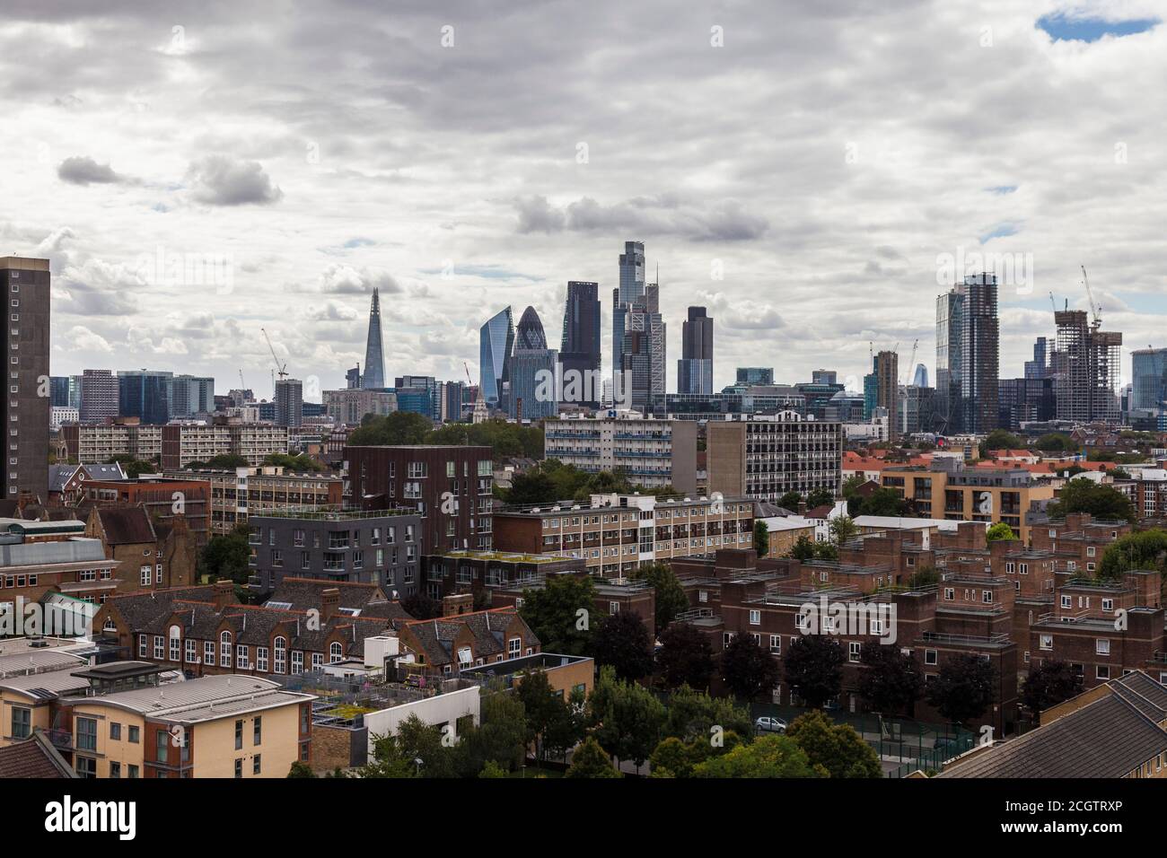 The shard and gherkin hi-res stock photography and images - Alamy