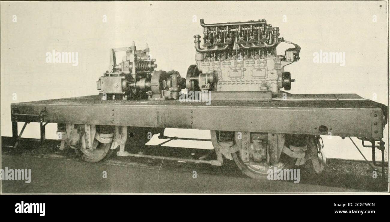 . Railway mechanical engineer . y J: Gasoline Switching Locomotive with ...