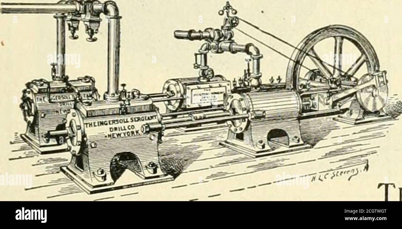 Ingersoll rock drill company hi-res stock photography and images - Alamy