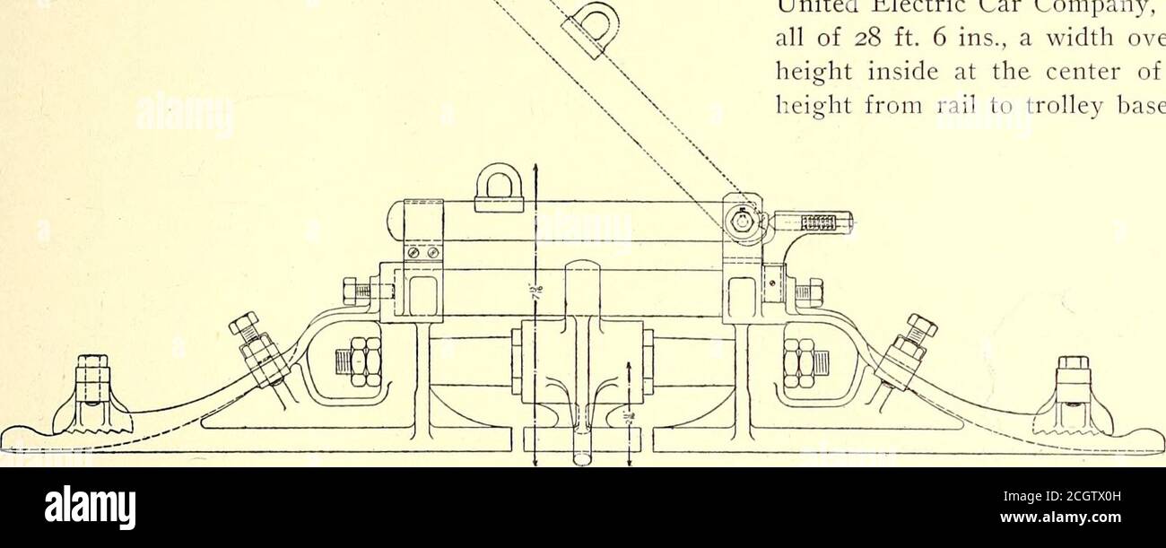 . The Street railway journal . v-ering is i-io in. thick. The cable was ...