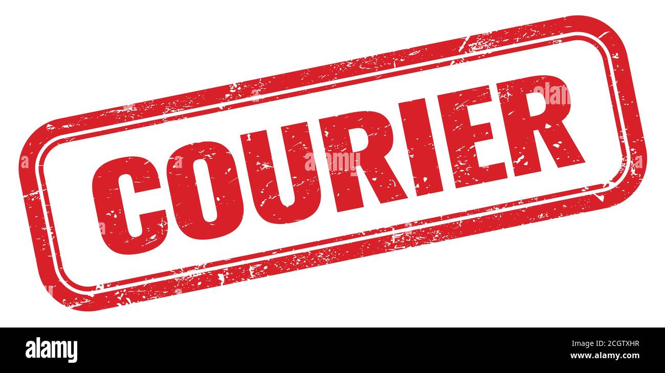 Courier stamp hi-res stock photography and images - Alamy