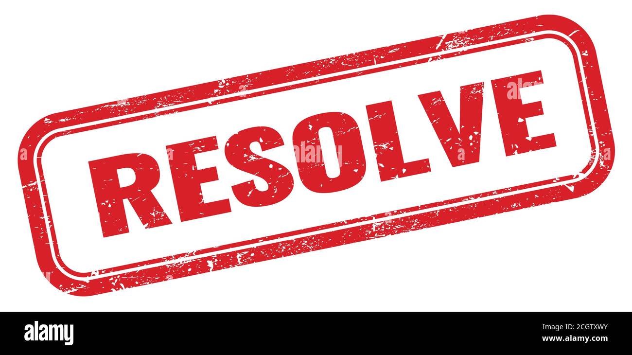 Resolve word Cut Out Stock Images & Pictures - Alamy