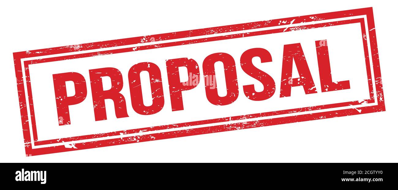 Proposal stamp hi-res stock photography and images - Alamy