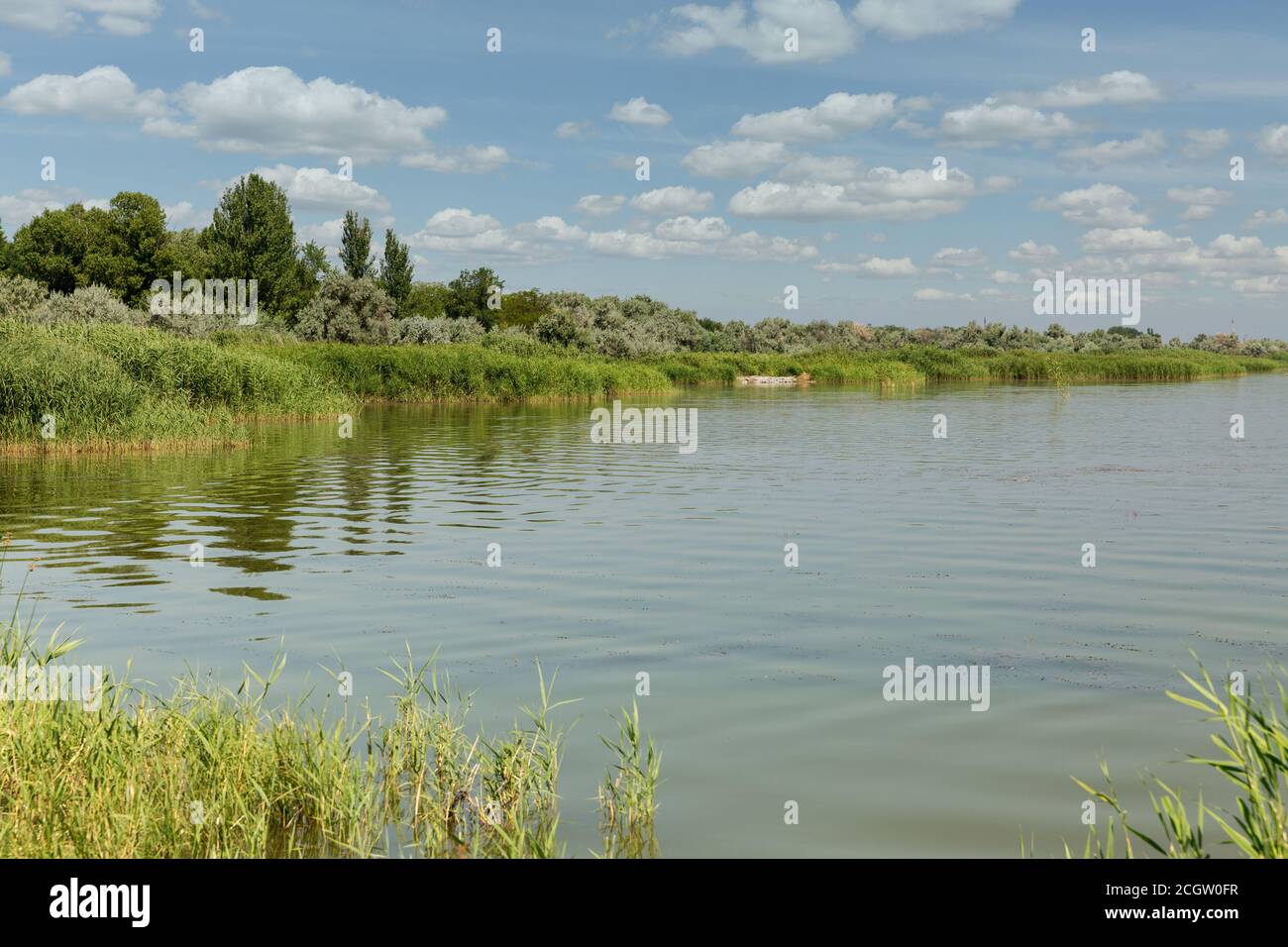 Dniester Estuary landscape in Shabo, Ukraine Stock Photo - Alamy