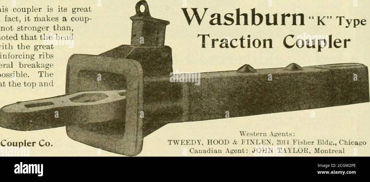 Traction coupling device hi-res stock photography and images - Alamy