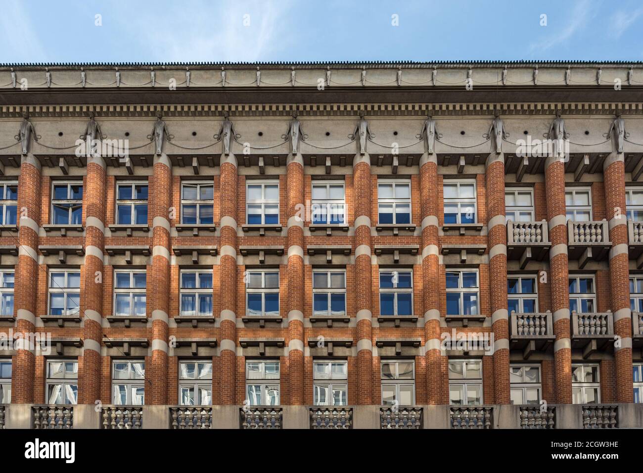 The Mutual Insurance Building in Ljubljana (Slovenia), created by ...