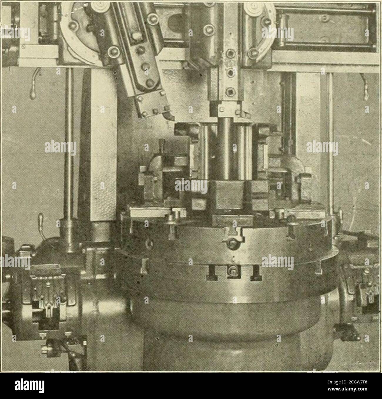 . Railway age gazette . Driving Box in Position, Showing Universai Jaws ...
