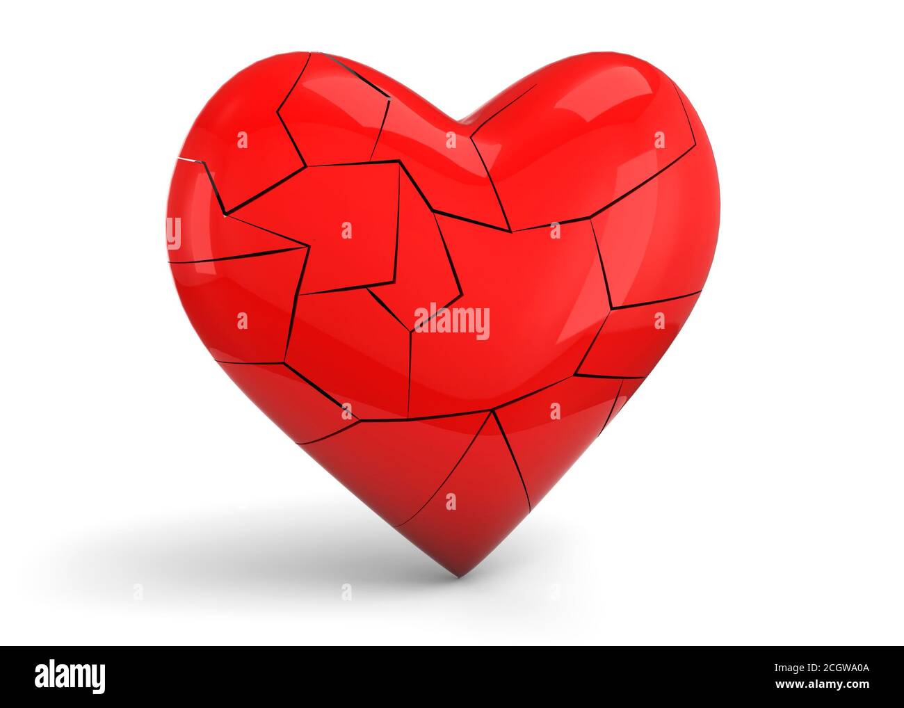 Separated heart Cut Out Stock Images & Pictures - Alamy