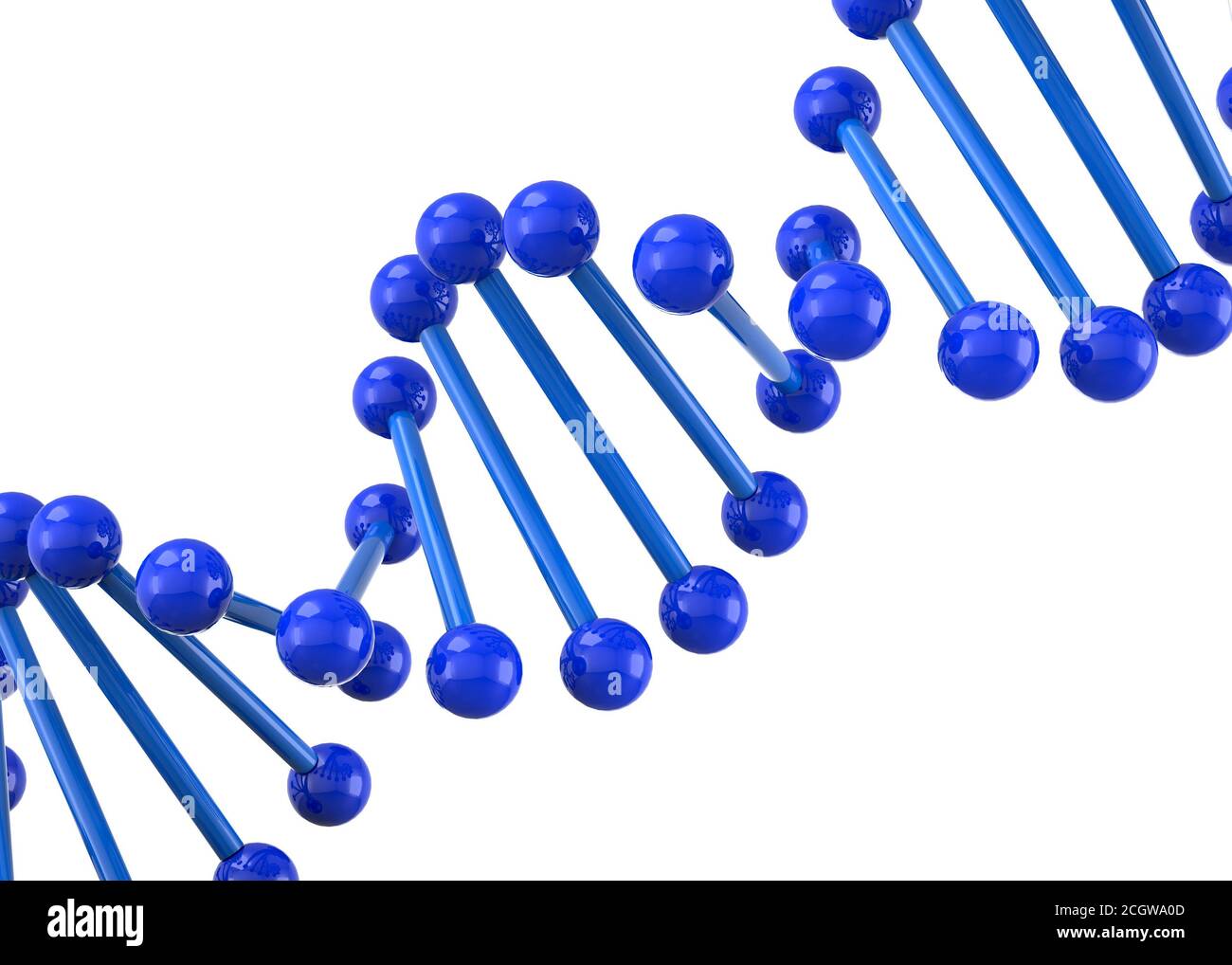 DNA Molecule - 3D Stock Photo - Alamy