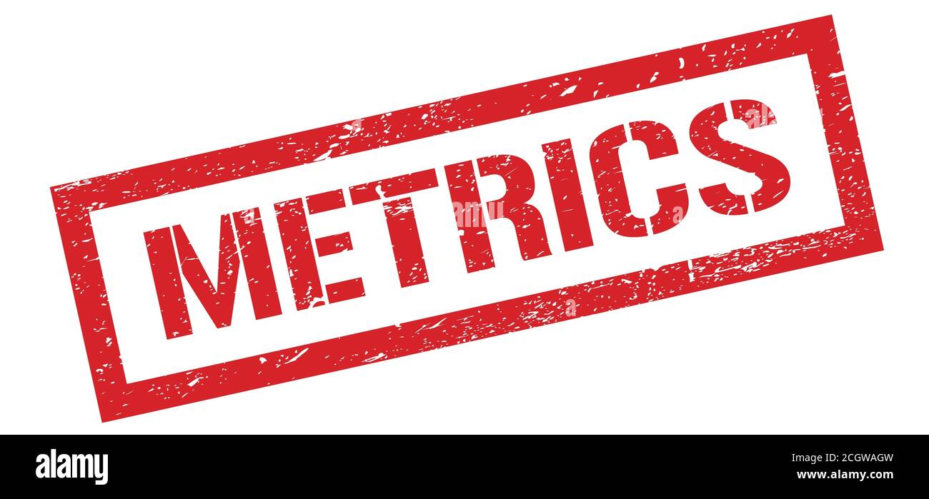 Metrics stamp hi-res stock photography and images - Alamy