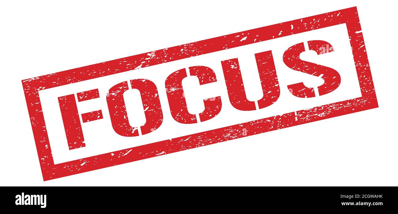 Focus stamp Cut Out Stock Images & Pictures - Alamy
