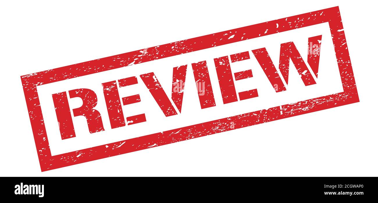 Review stamp Cut Out Stock Images & Pictures - Alamy