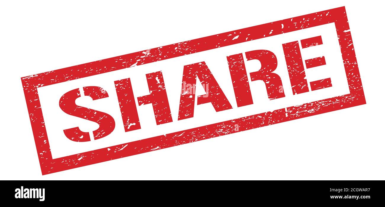 Share stamp hi-res stock photography and images - Alamy