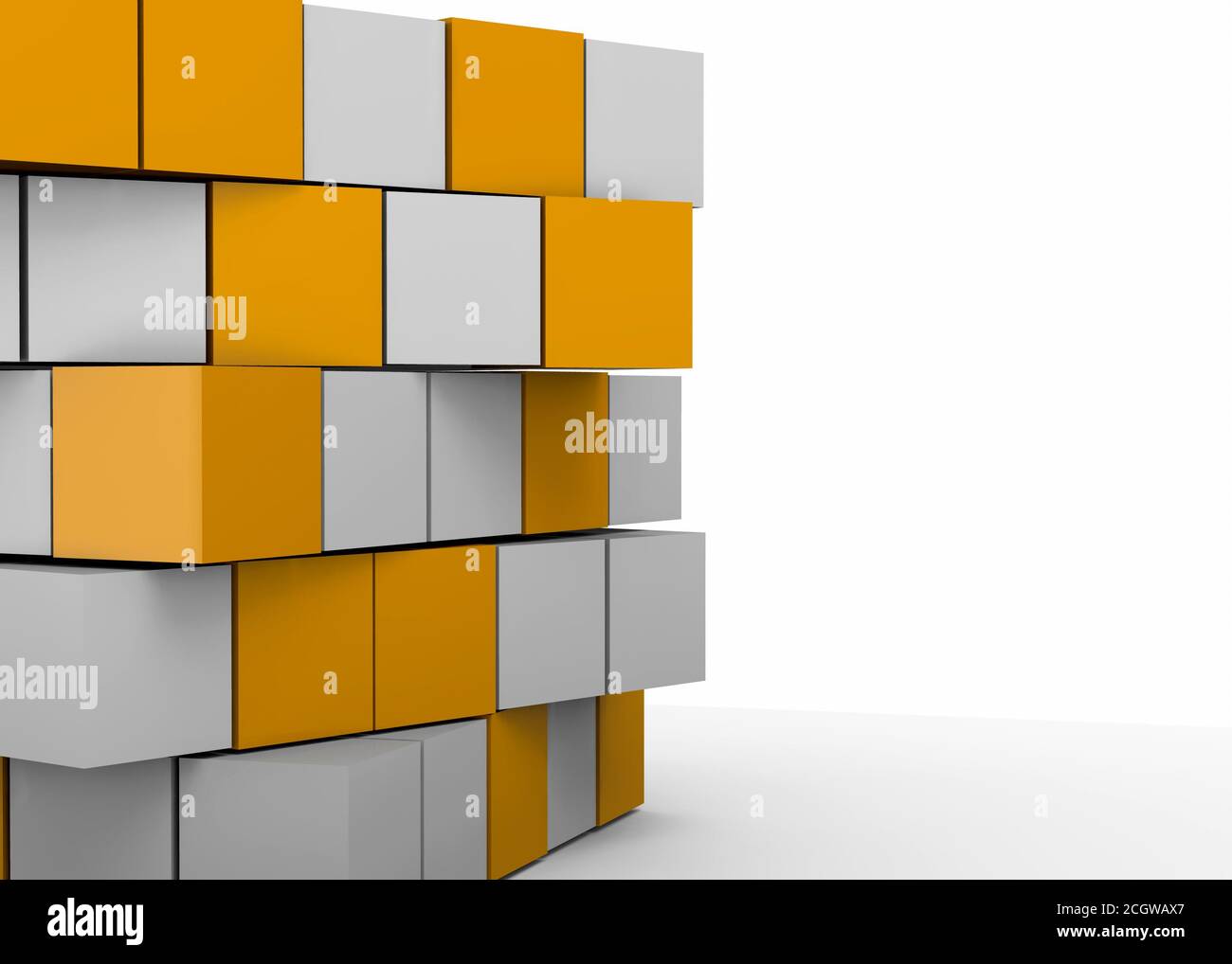 Cube - 3D Stock Photo - Alamy