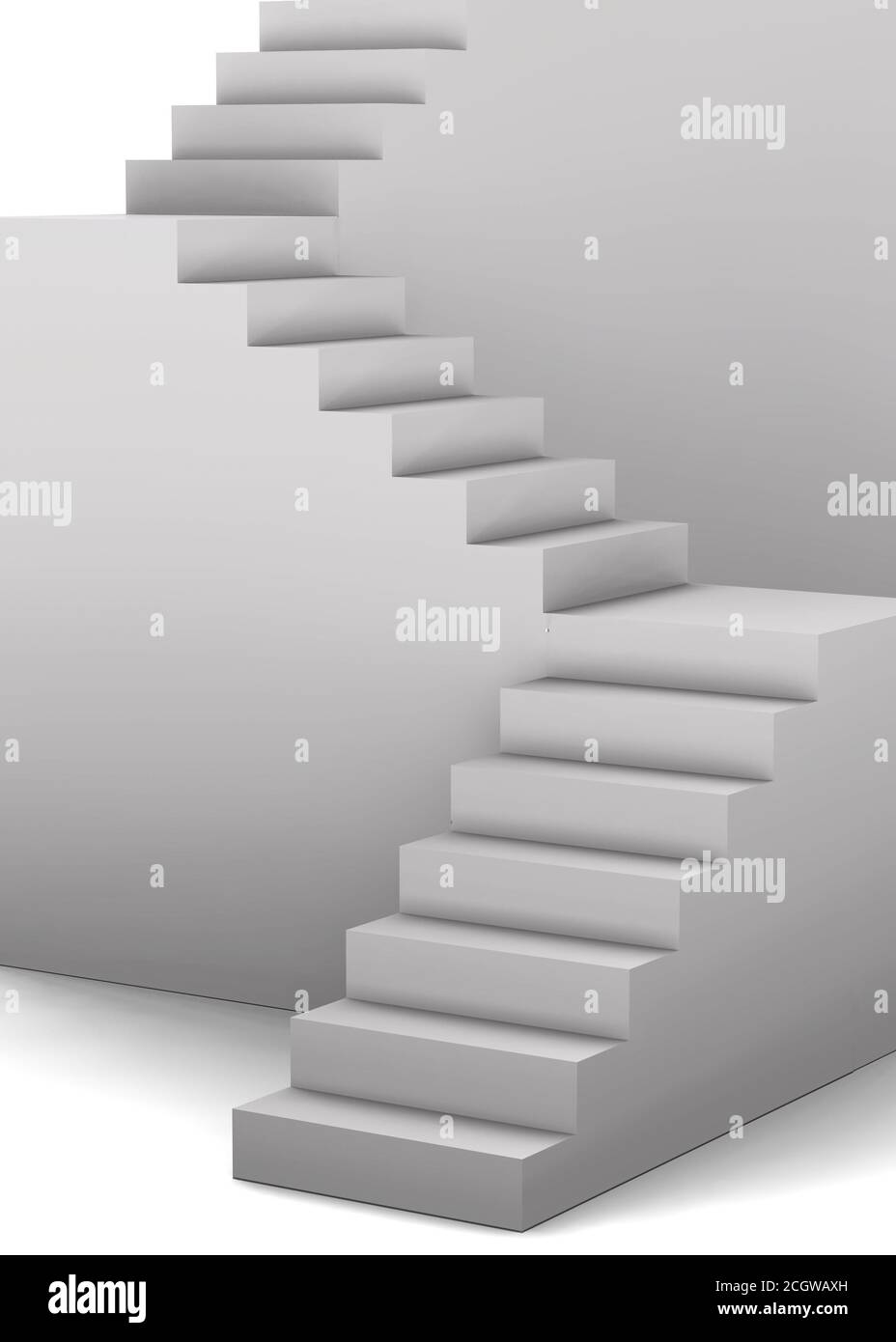 Stairs - 3D Stock Photo - Alamy