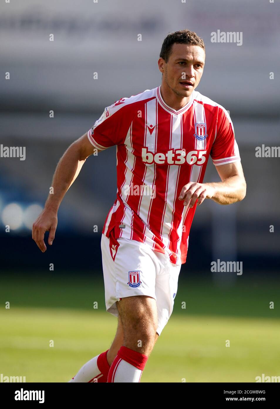 Stoke City's James Chester during the Sky Bet Championship match at The ...