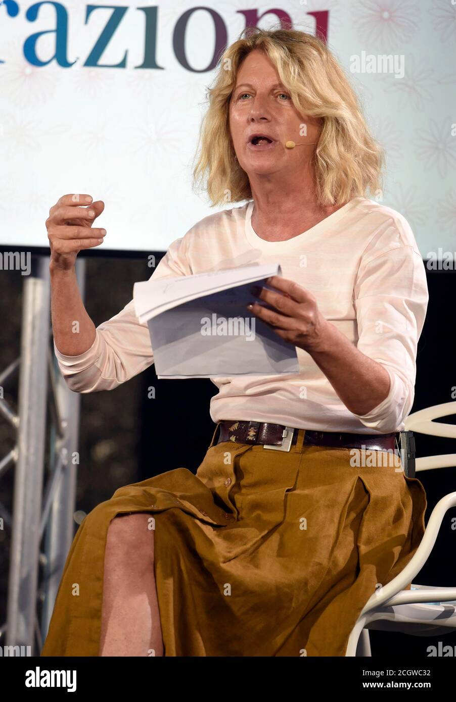 Milan, Italy. 12th Sep, 2020. Milan, "The time of women" In the photo ...