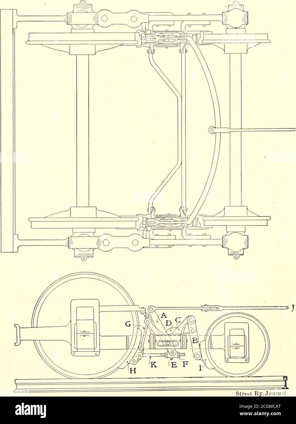 . The Street railway journal . GENERAL VIEW, SHOWING APPLICATION OF ...