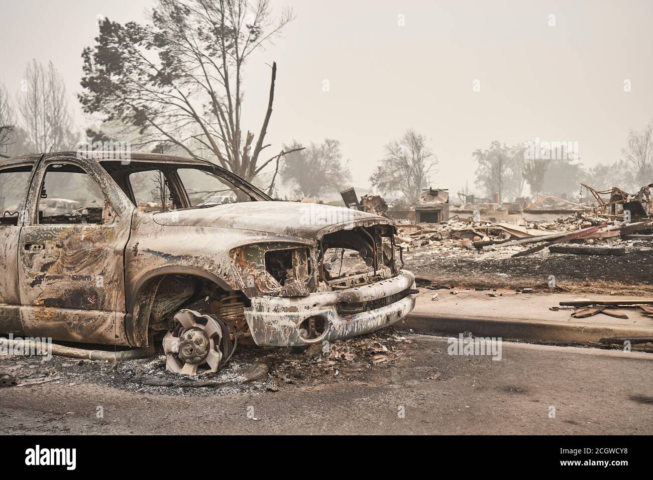 Phoenix, Oregon, USA. 12th Sep, 2020. The Samuel Lane Loop neighborhood ...