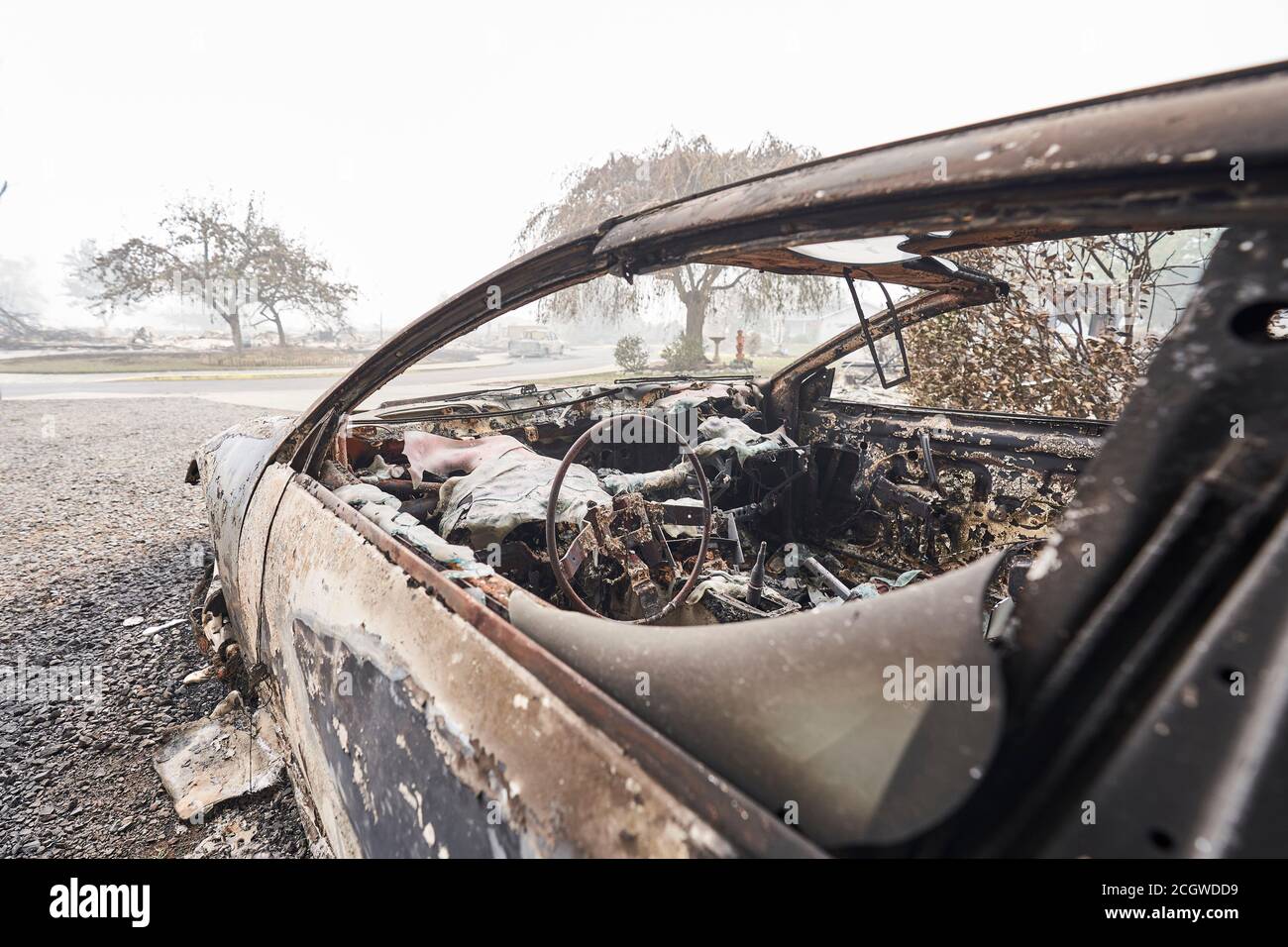 Phoenix, Oregon, USA. 12th Sep, 2020. The Samuel Lane Loop neighborhood ...