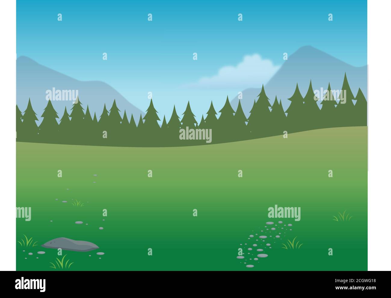 Wilderness sanctuary Stock Vector Images - Alamy