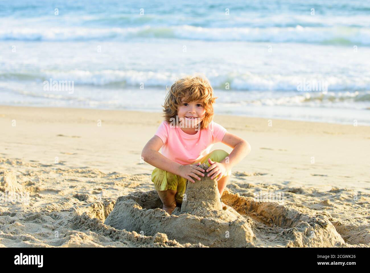 Boy Sea High Resolution Stock Photography and Images - Alamy