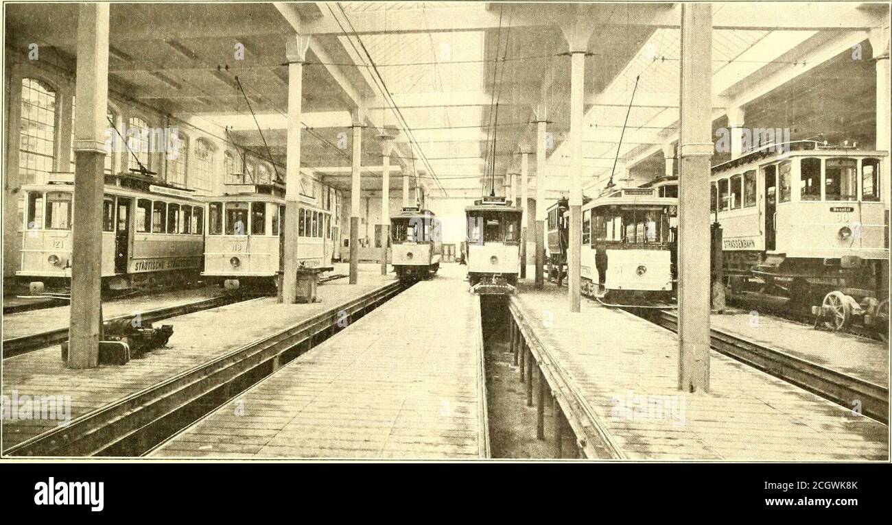 . The Street railway journal . r; the same shaft operates an ex-haust ...