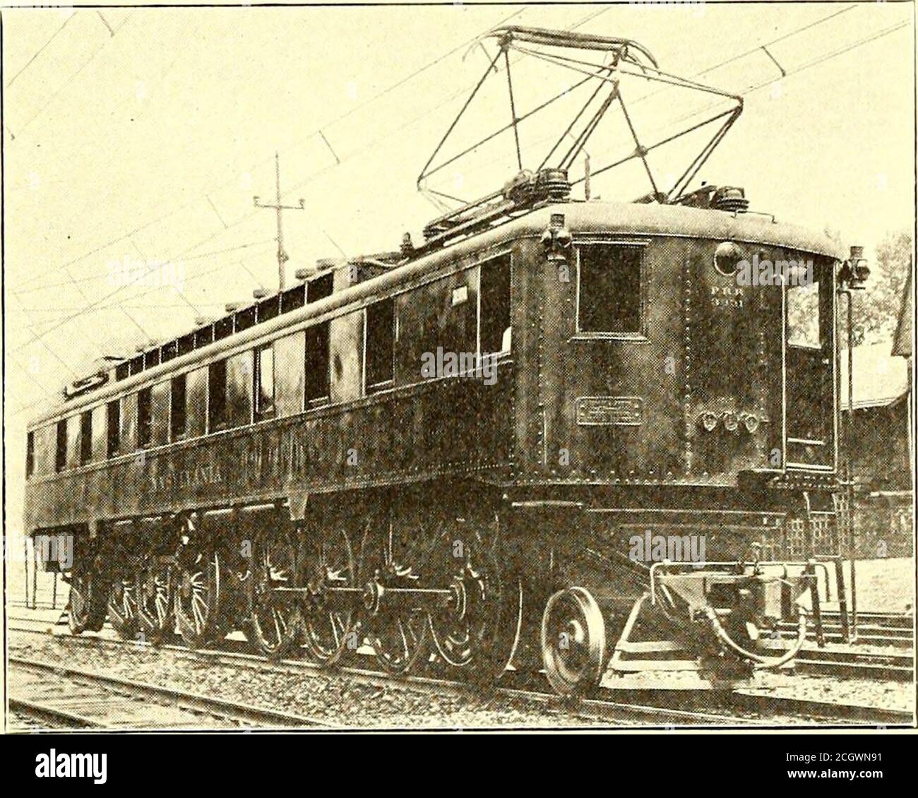 . Electric railway journal . with the ad-vance of the leading truck ...