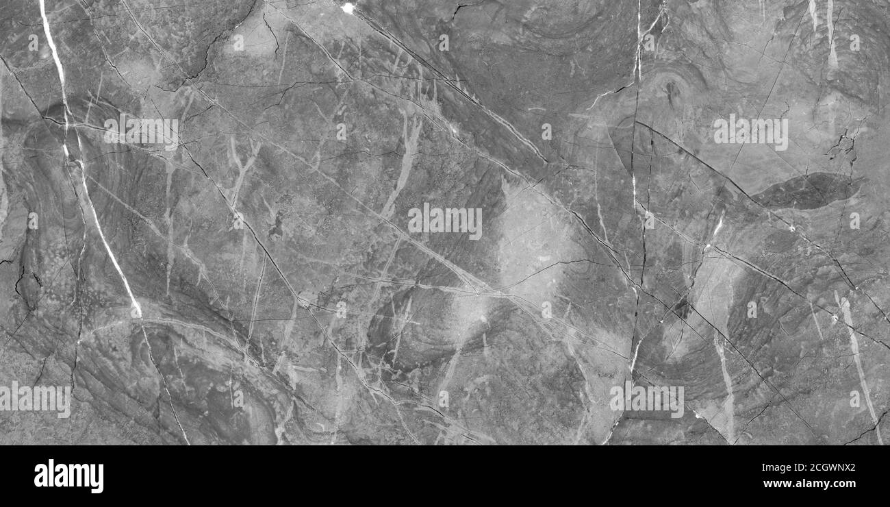 High Glossy Gray Mable Natural Grey Marble Texture Background High