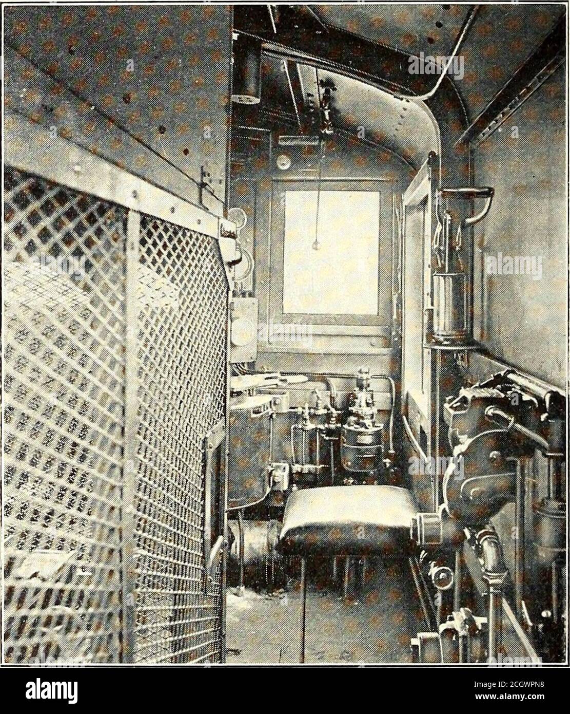 . Electric railway journal . Interior Views Showing Contactor and Cab ...