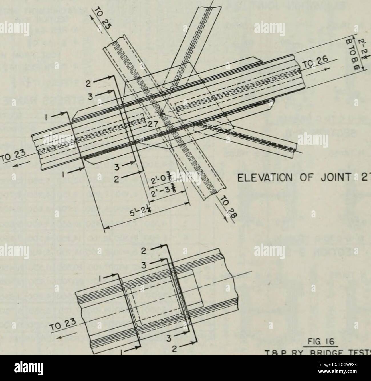 Main bridge plan and elevation hi-res stock photography and images - Alamy