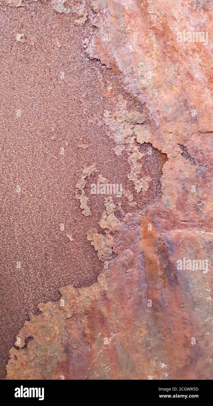 Rust texture in close up Stock Photo - Alamy
