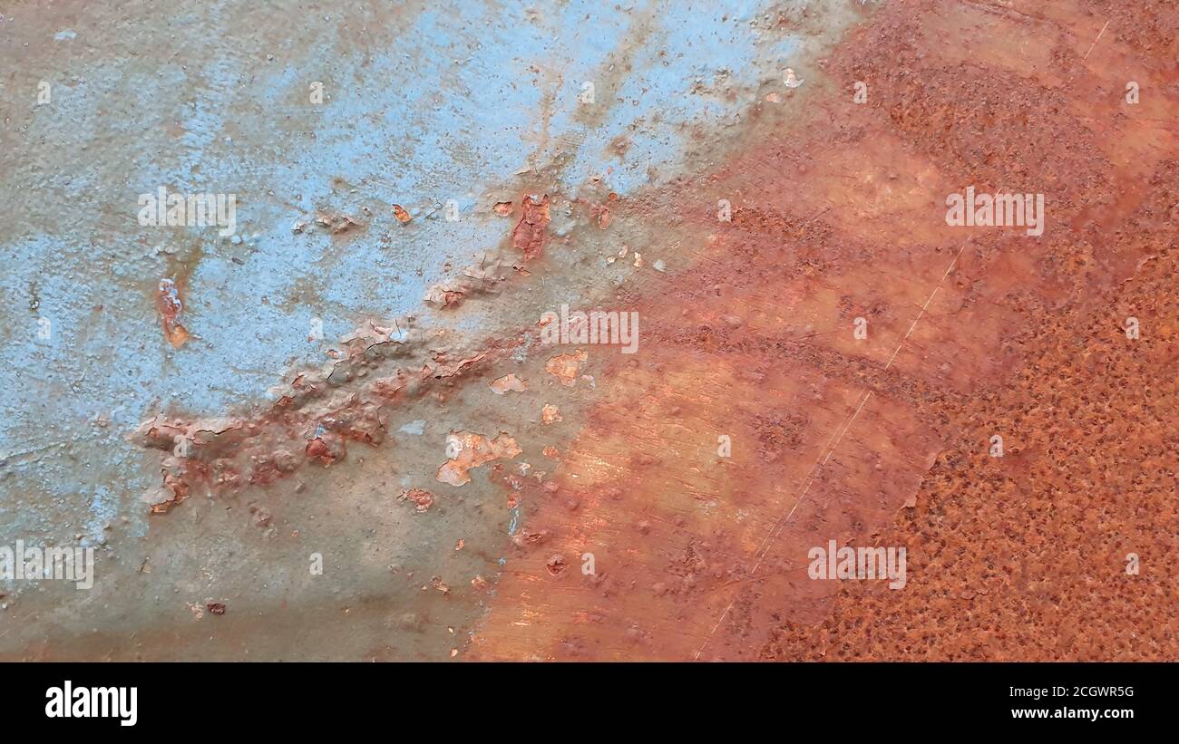 Rust texture in close up Stock Photo - Alamy