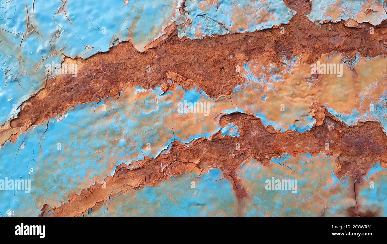 Rust texture in close up Stock Photo - Alamy