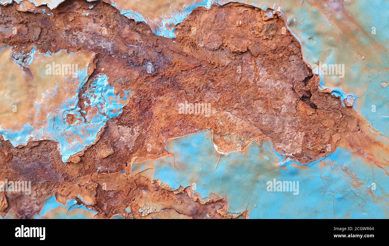 Rust texture in close up Stock Photo - Alamy